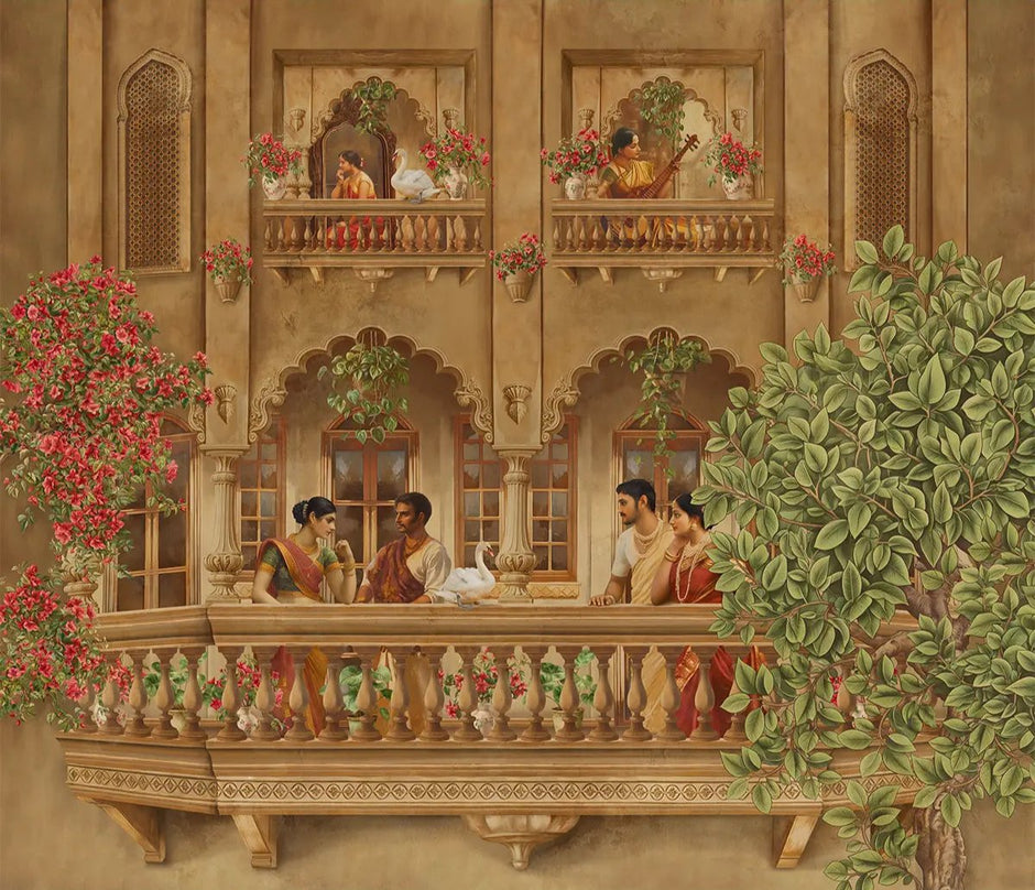 Traditional Art Wallpapers | Heritage Wall Murals by VRSA
